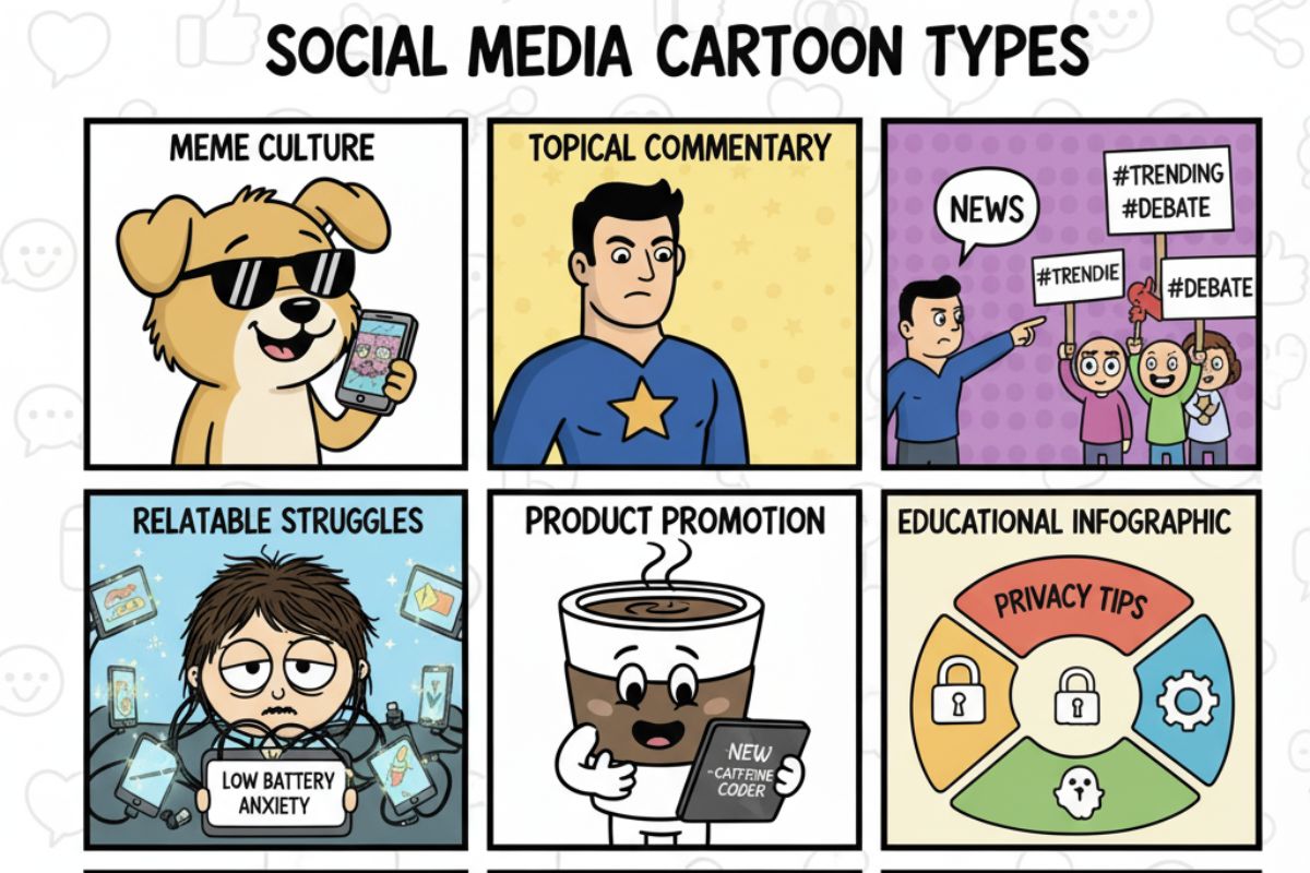 Unforgettable Social Media Cartoons That Go Viral