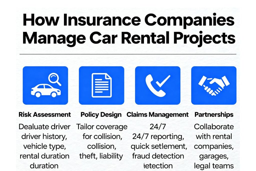 How Do Insurance Companies Manage Car Rental Projects 2025